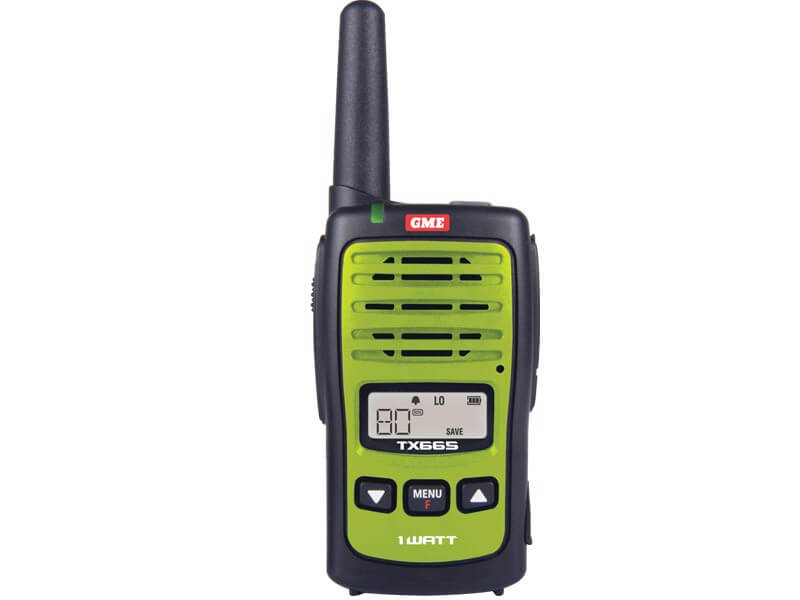 GME TX665 80 Channel UHF CB Handheld - Commex Communications