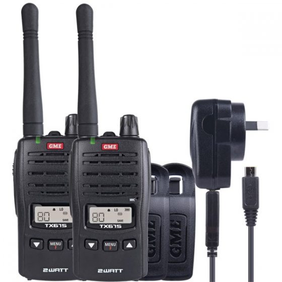 GME TX6600STP 5 WATT TWIN PACK - Commex Communications
