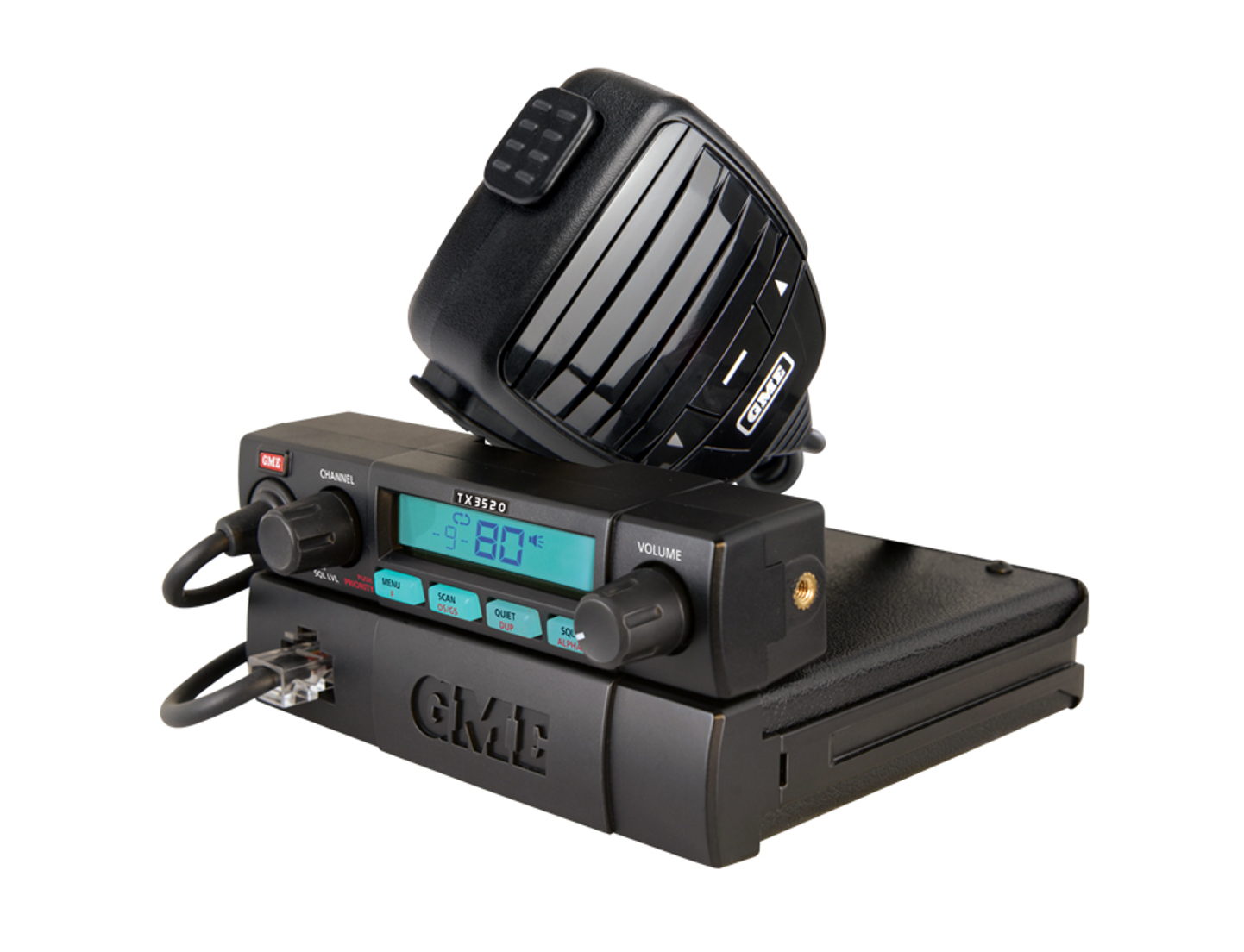 TX3520S DSP Compact UHF CB radio, Scansuite 5W - Commex Communications